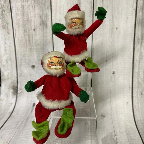 Accents | Vintage 1971 Annalee Mobilitee Poseable Santa Clause ...